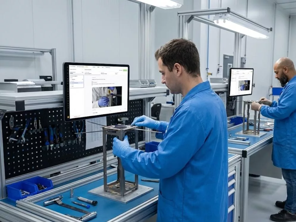 Digital Work Instructions for Complex Assembly | Connektica